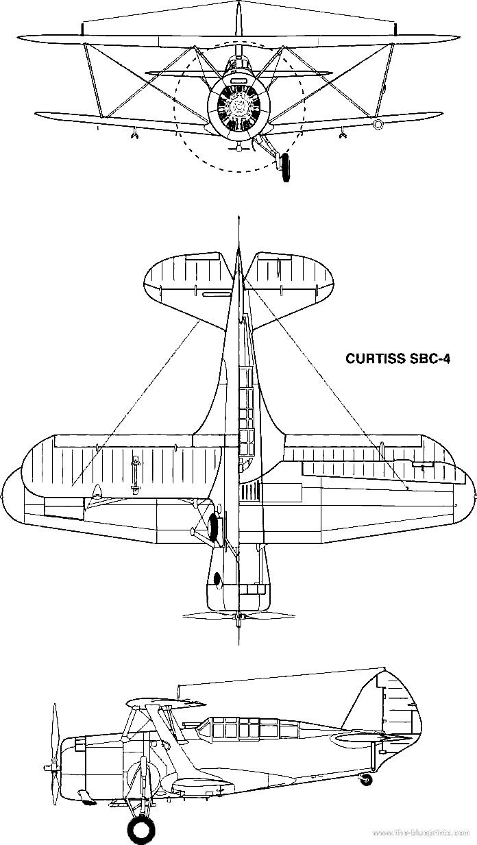 Curtiss SBC-4 Helldiver